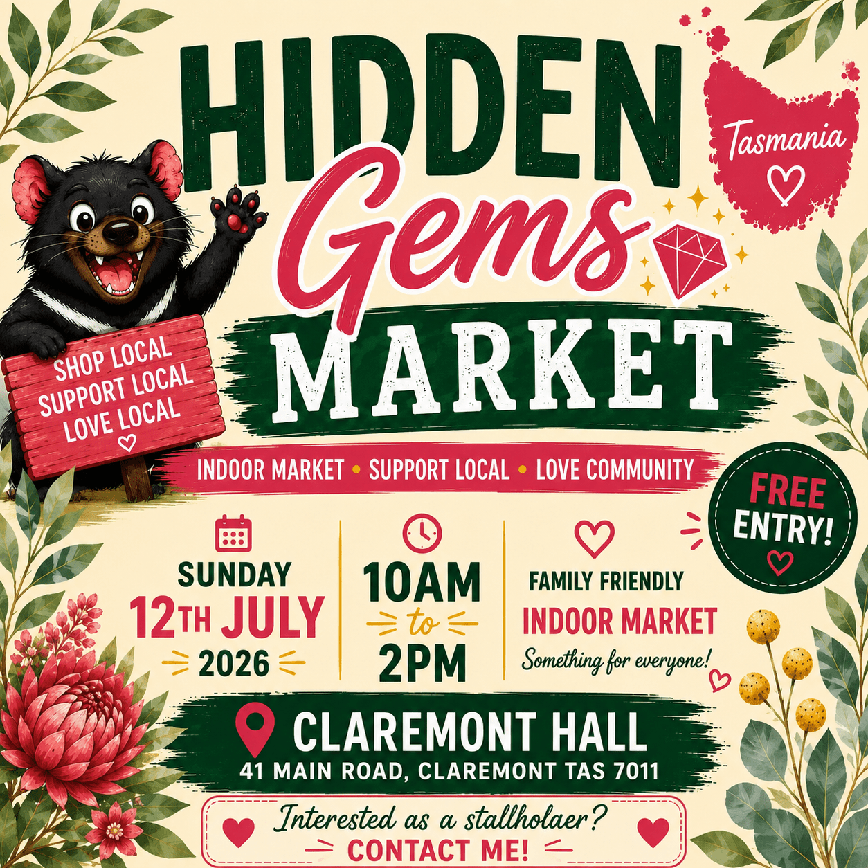 Hidden Gems Market Claremont - 7HOFM